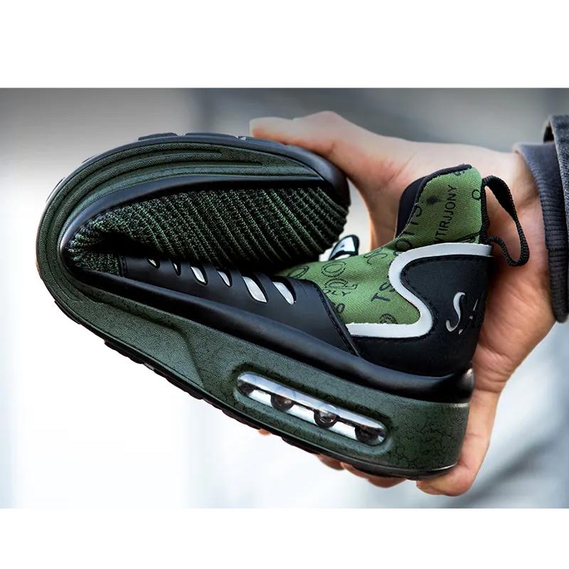 Chaussures de sécurité souples, légères et anti-crevaison pour hommes ...