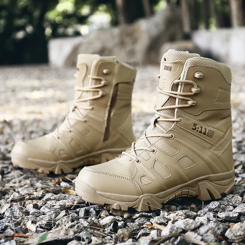 Bottes robustes avec fermeture éclair et lacets • Vestiaire PRO
